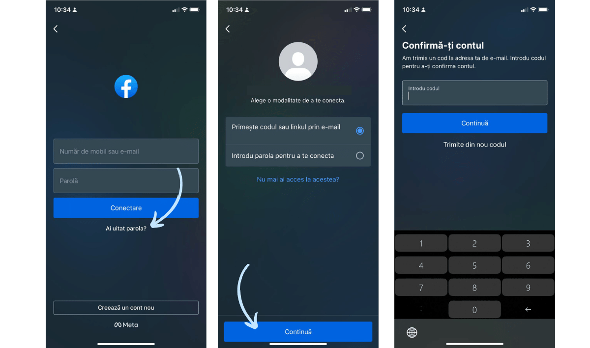 Recuperare cont Facebook - Ghid pas cu pas | Social Nation
